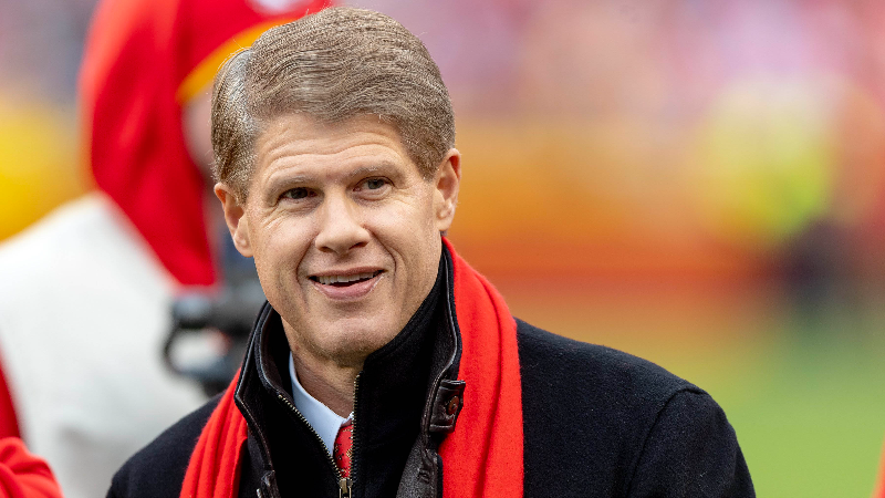 Chiefs CEO Clark Hunt congratulates Andy Reid and the team for winning ...