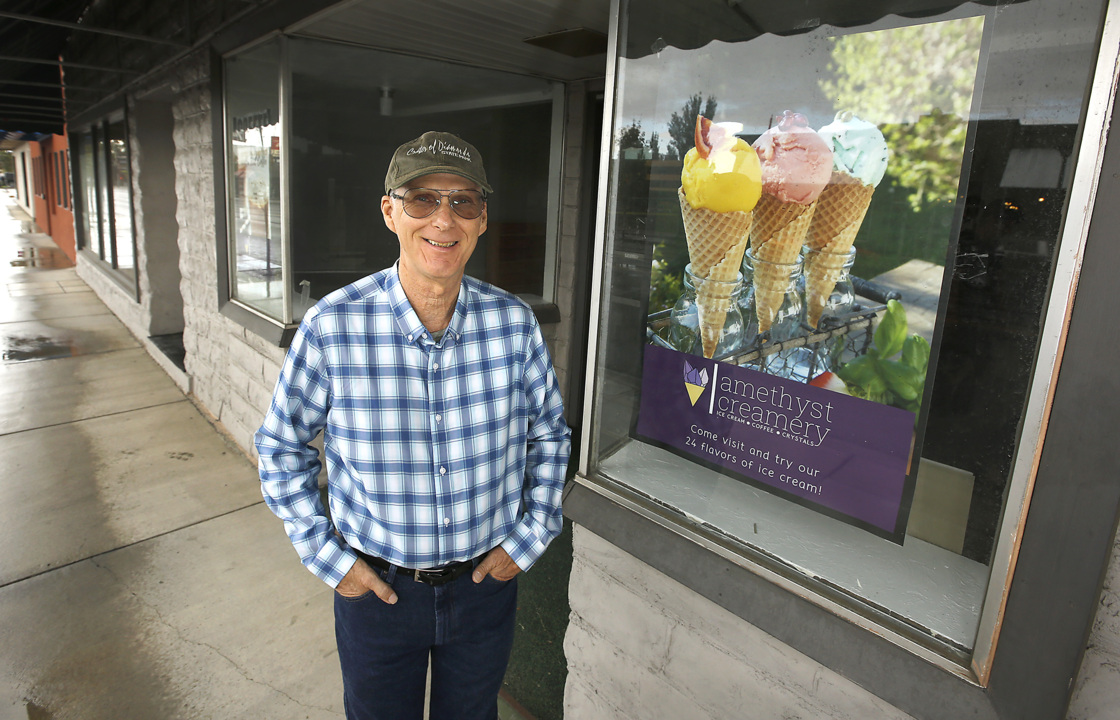 Doug Tallman is busy converting former office space in the Amon ...
