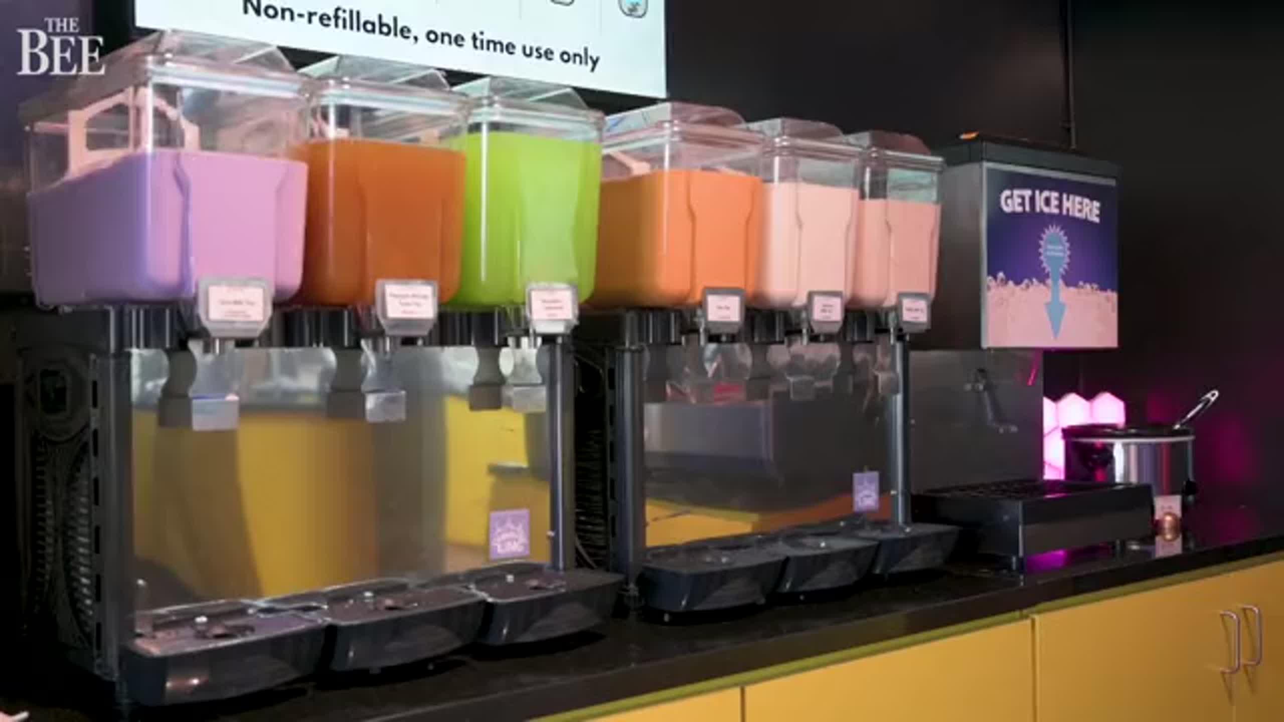 Video: Self-serve drinks at Honeybee Boba Cafe in Sacramento CA ...