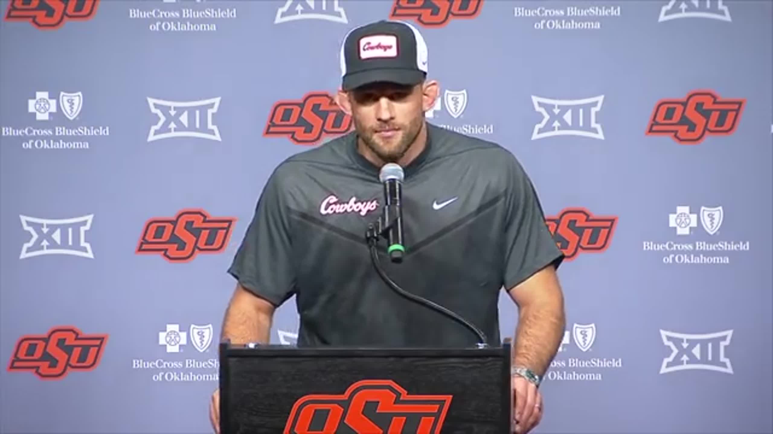 Wrestler David Taylor shares about crossroads during his introductory ...