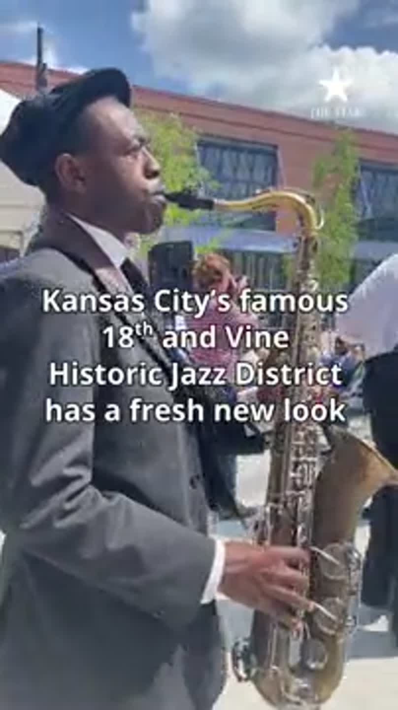 See the renovated 18th and Vine Historic Jazz District (Video) | Kansas ...