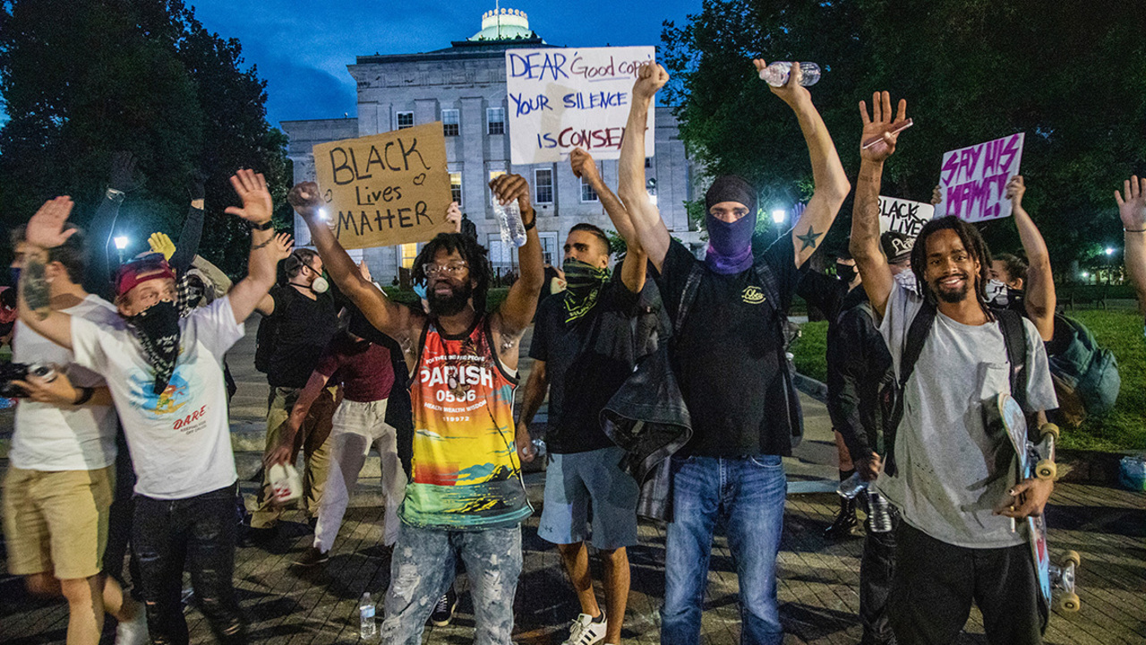 George Floyd protests: Raleigh curfew continues after riots | Durham ...