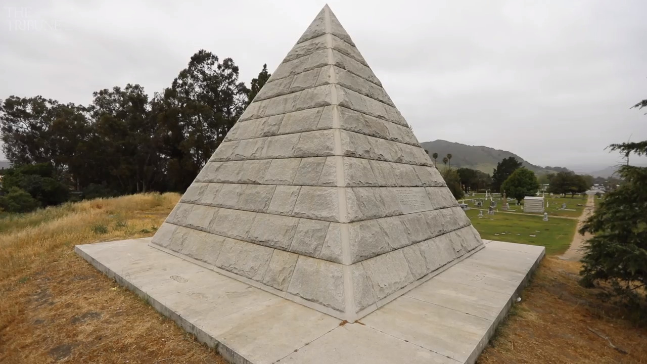 Why is there a pyramid in SLO cemetery? Video shows history | Lexington ...