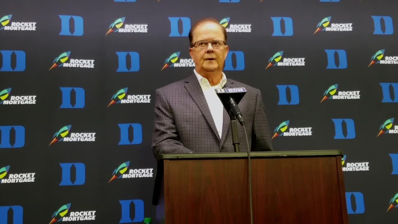 Duke’s Quentin Harris takes over for injured quarterback Daniel Jones ...