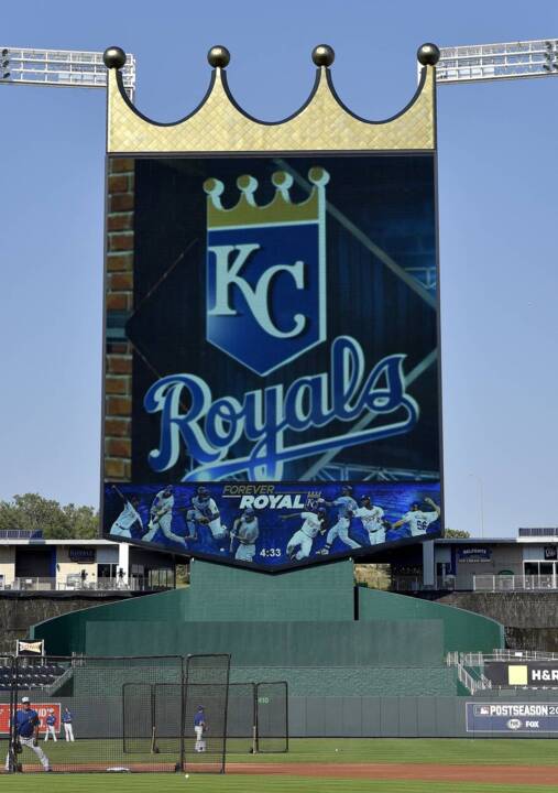 Take a look inside Royals' Crown Vision board -- and view from the top ...