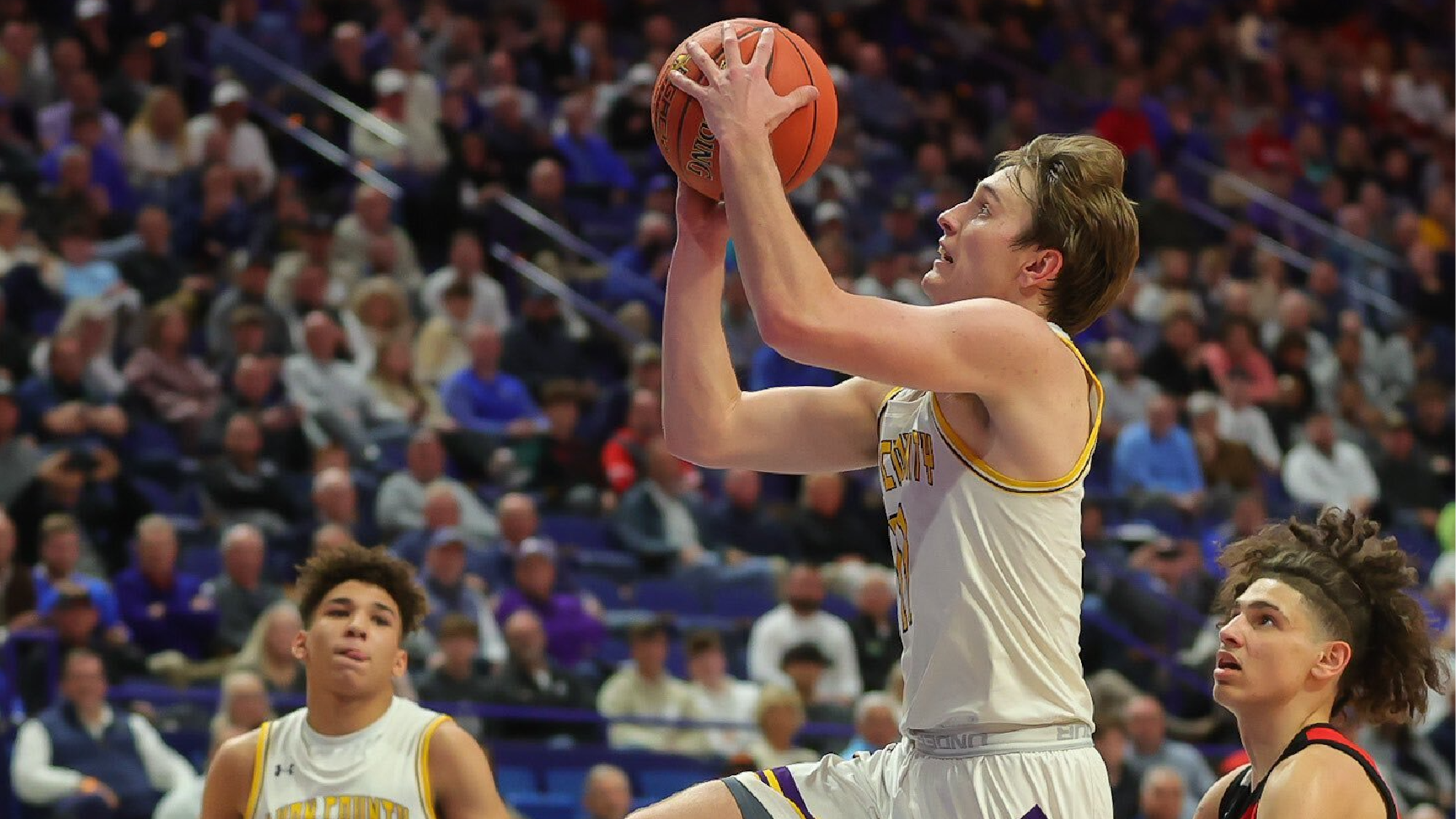 Lyon County’s Travis Perry in action at 2023 Sweet 16 | Lexington Herald Leader