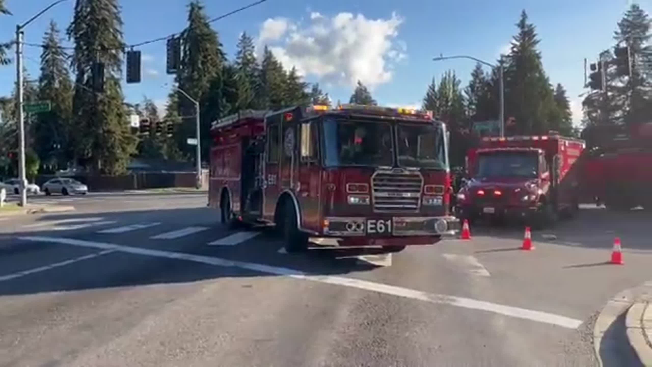 Central Pierce Fire & Rescue respond to Spanaway Loop crash | Tacoma ...