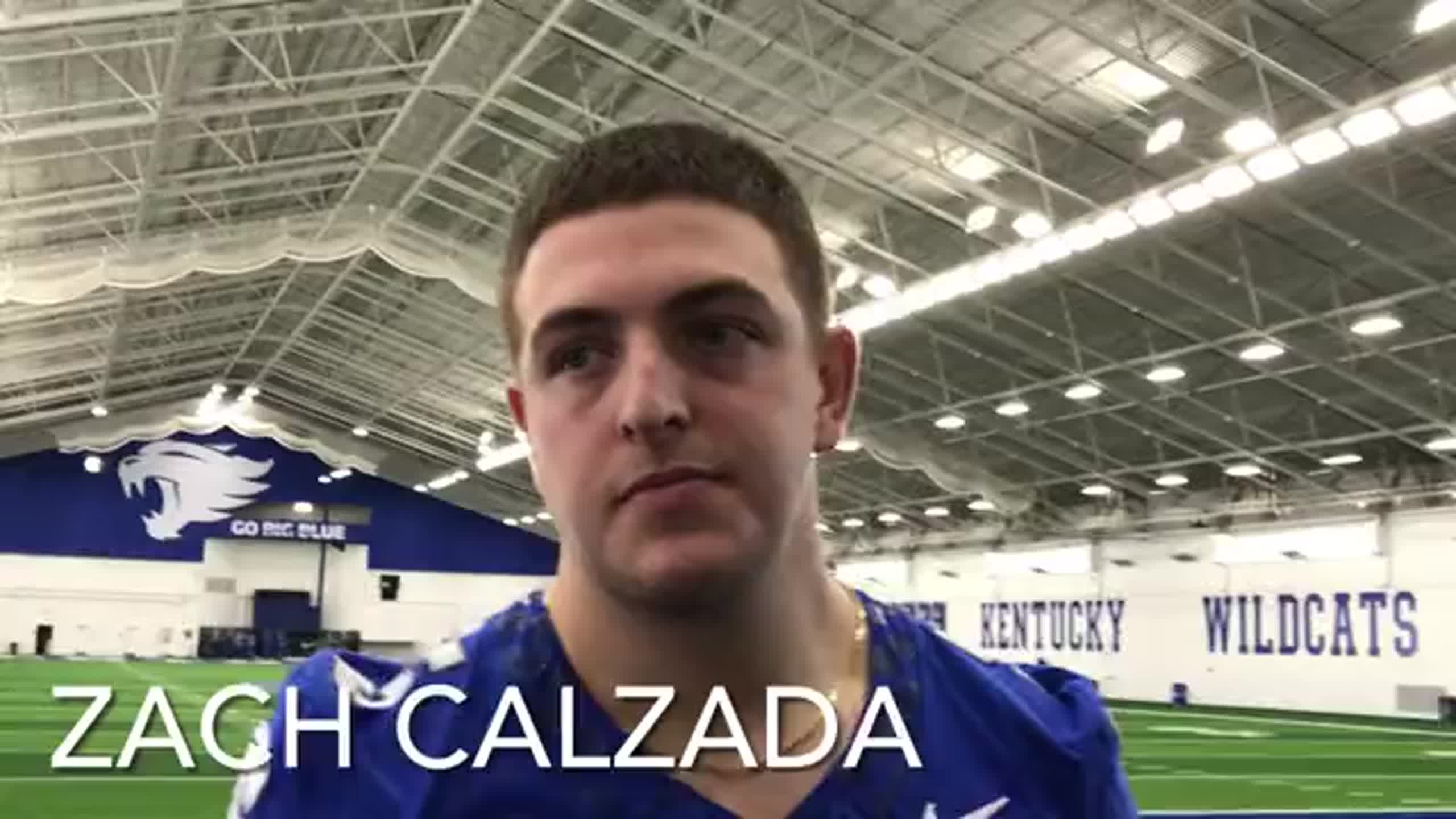 New Kentucky quarterback Zach Calzada on his running ability ...