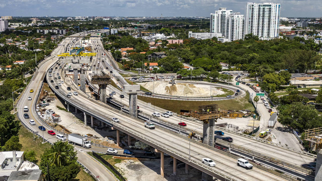 Progress on road works in Miami-Dade County | Miami Herald