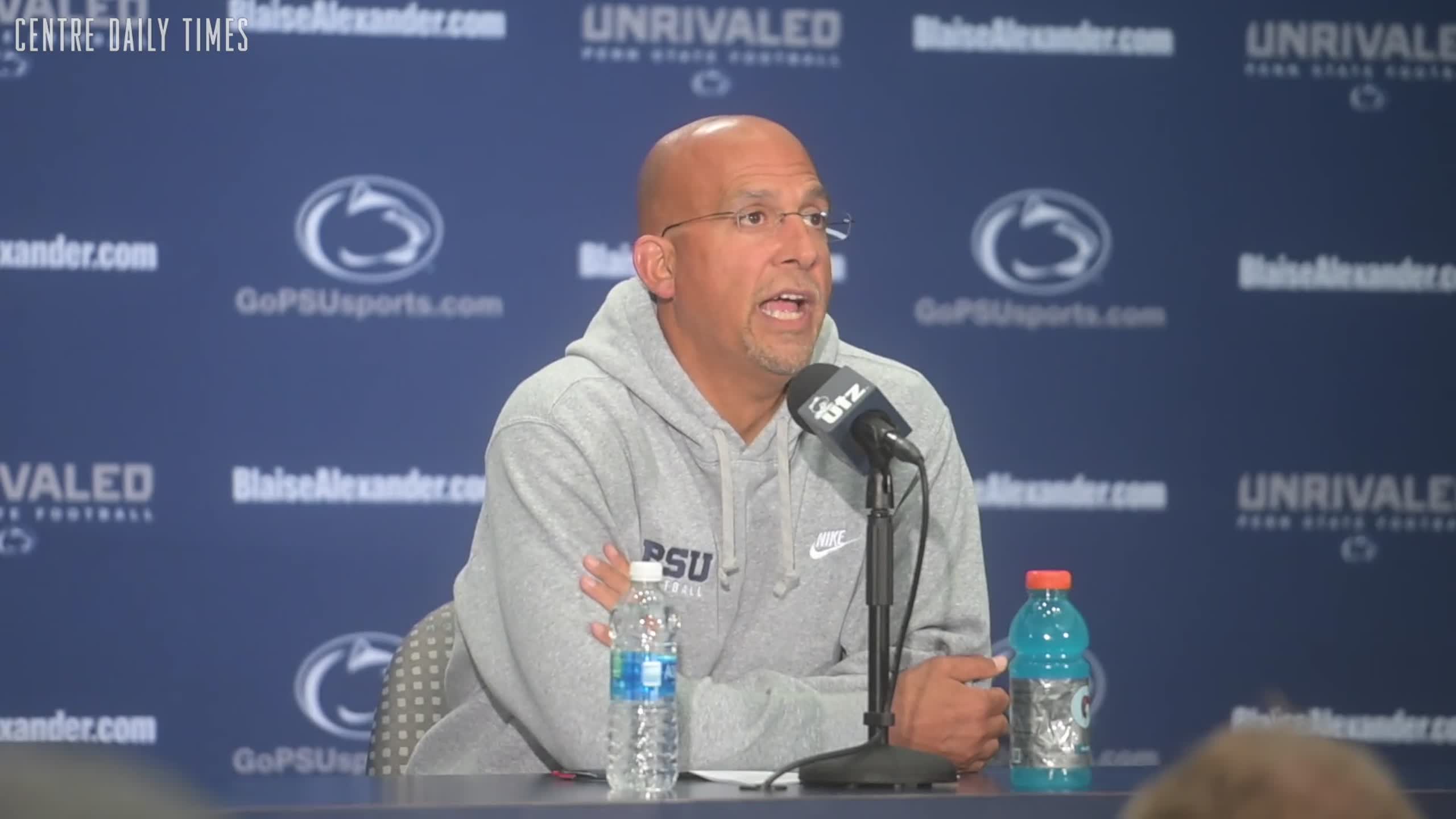 Franklin talks about getting the ball to playmakers | Centre Daily Times