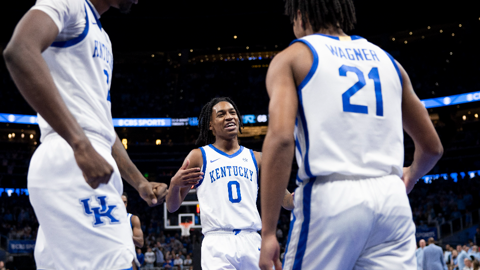 Kentucky basketball Rob Dillingham on win over North Carolina ...