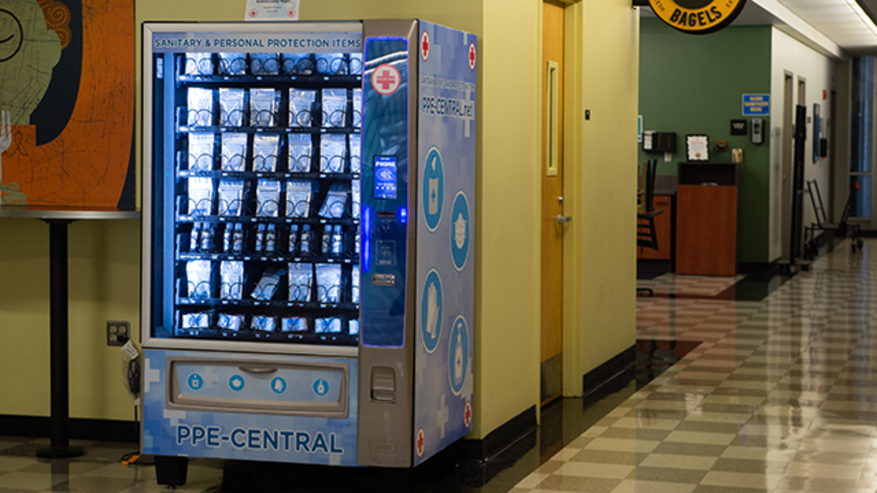 UMKC installs PPE vending machines ahead of fall semester | Kansas City ...