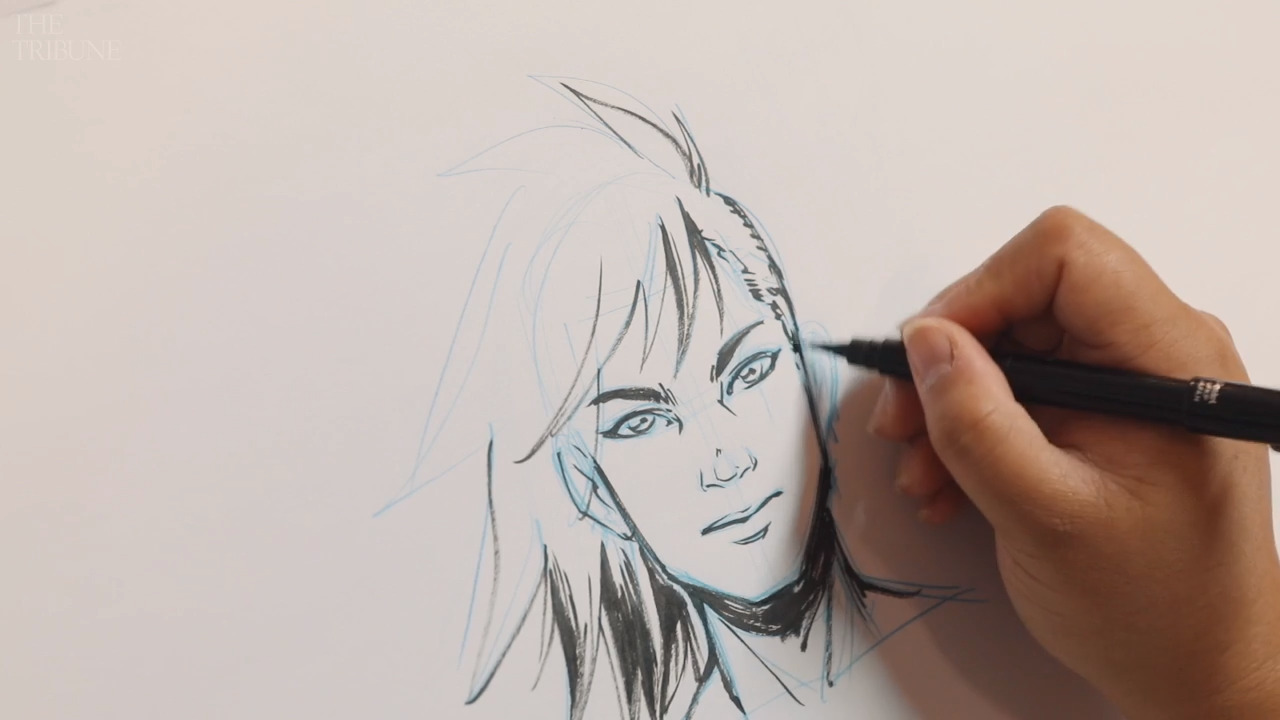 learn to draw a manga character from a manga master artist | Lexington ...