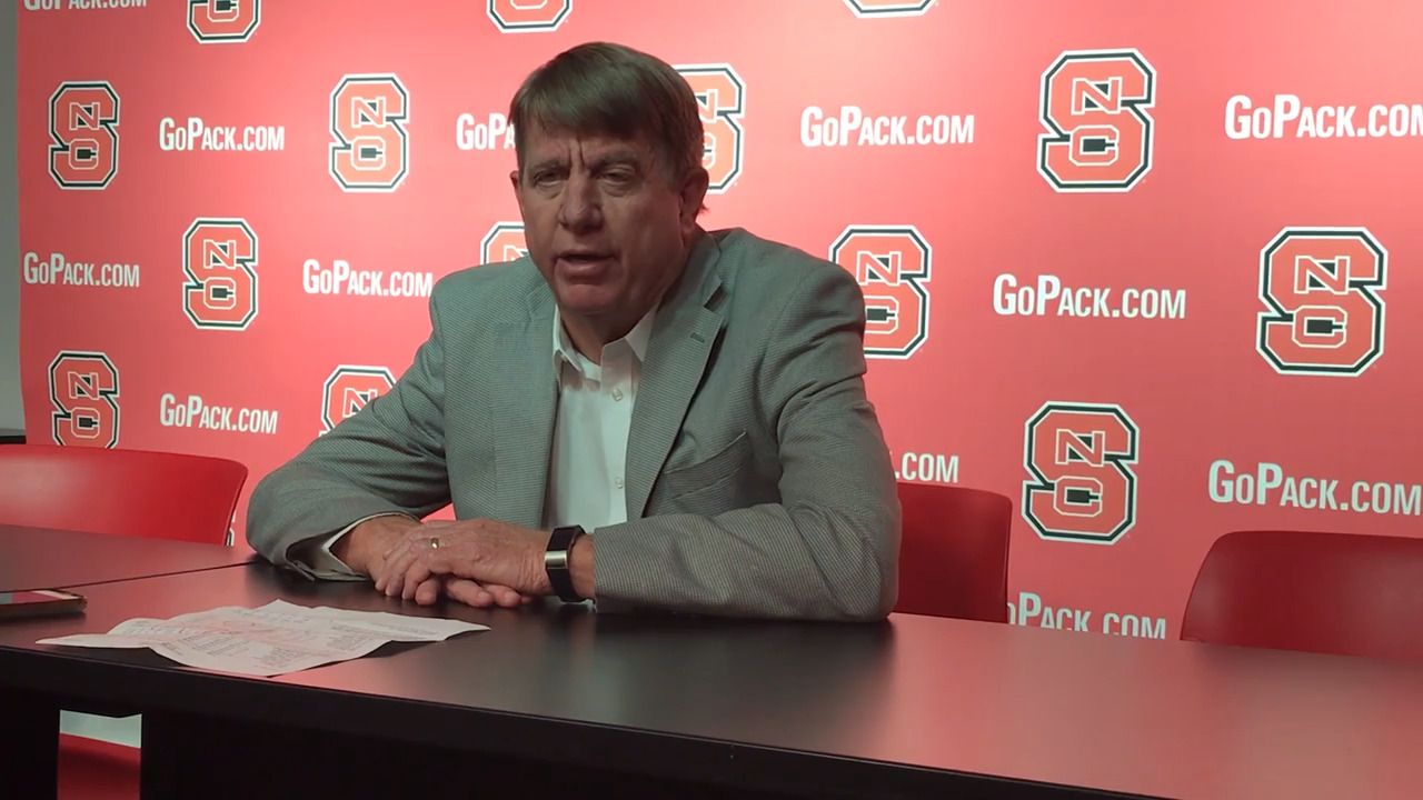 NC State basketball coach Kevin Keatts shoots trick shots in video ...