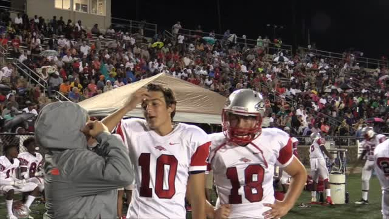 A kicking competition against South Pointe's future Clemson Tiger, B.T ...