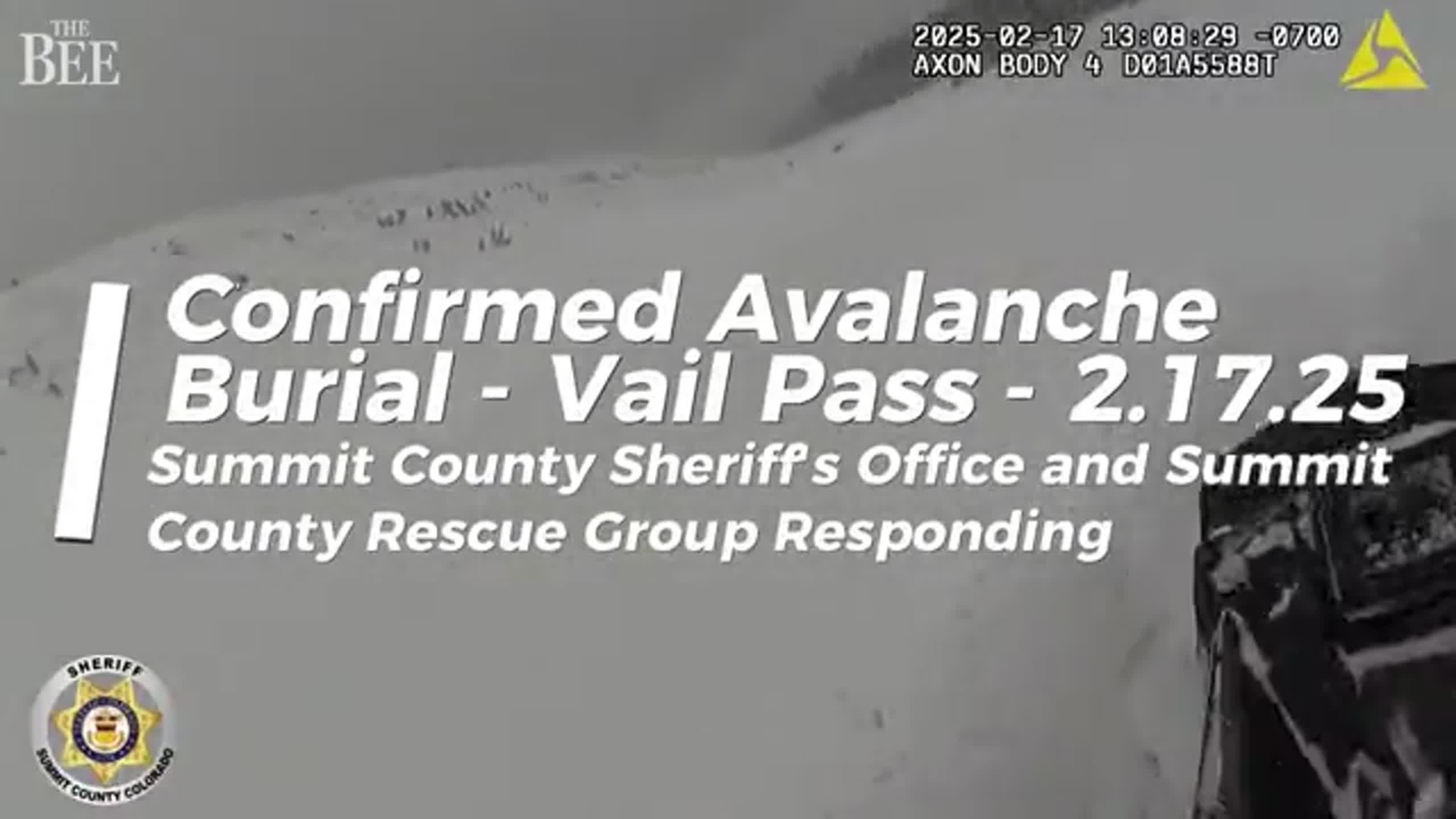 Snowmobiler rescued after getting buried in CO avalanche | Sacramento Bee