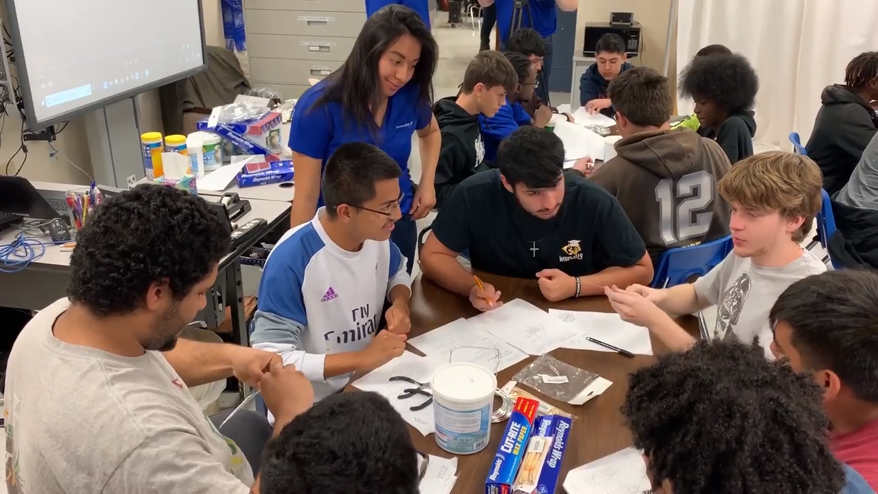 Lockheed Martin engineers visit Benbrook TX high school | Fort Worth ...