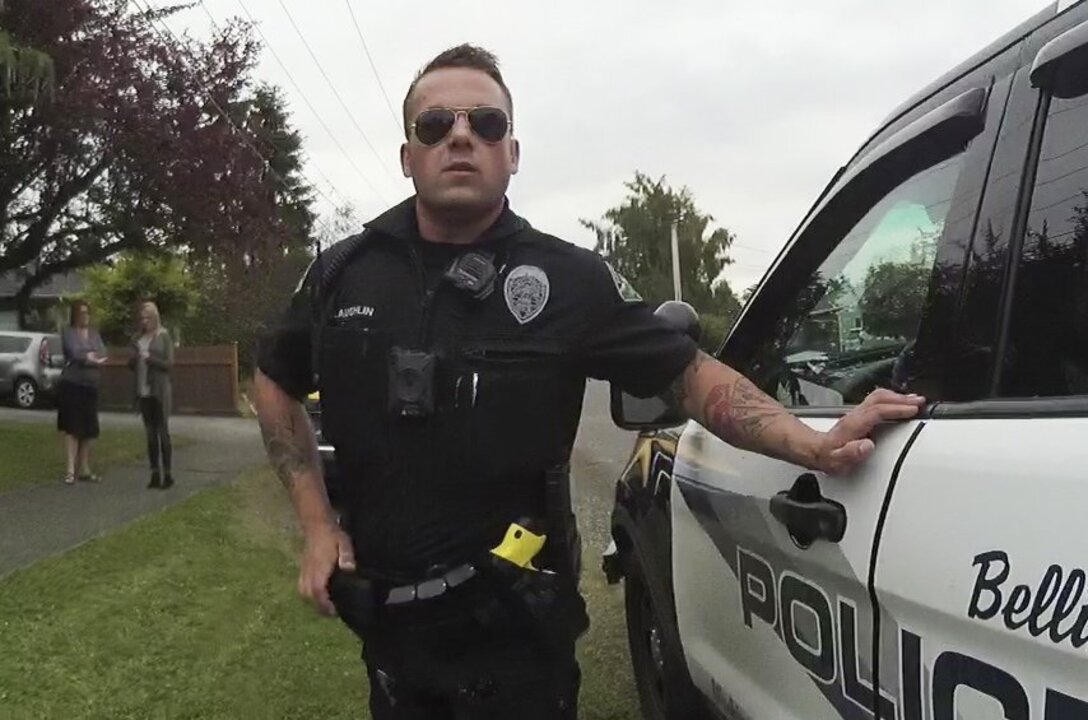 Bodycam footage of ex-Bellingham police officer's alleged assault ...