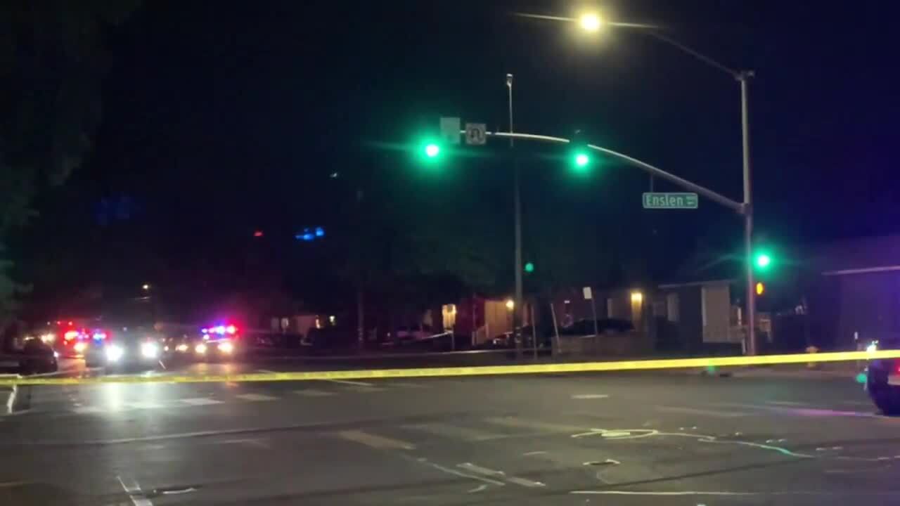 Police converge on crime scene in Modesto (Video) | Modesto Bee