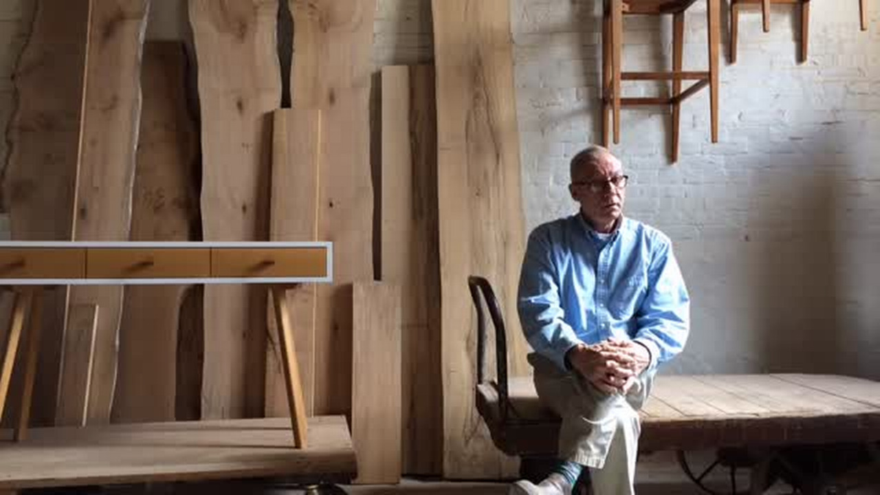 Furniture maker David Polivka gives his studio to Matt Castilleja ...