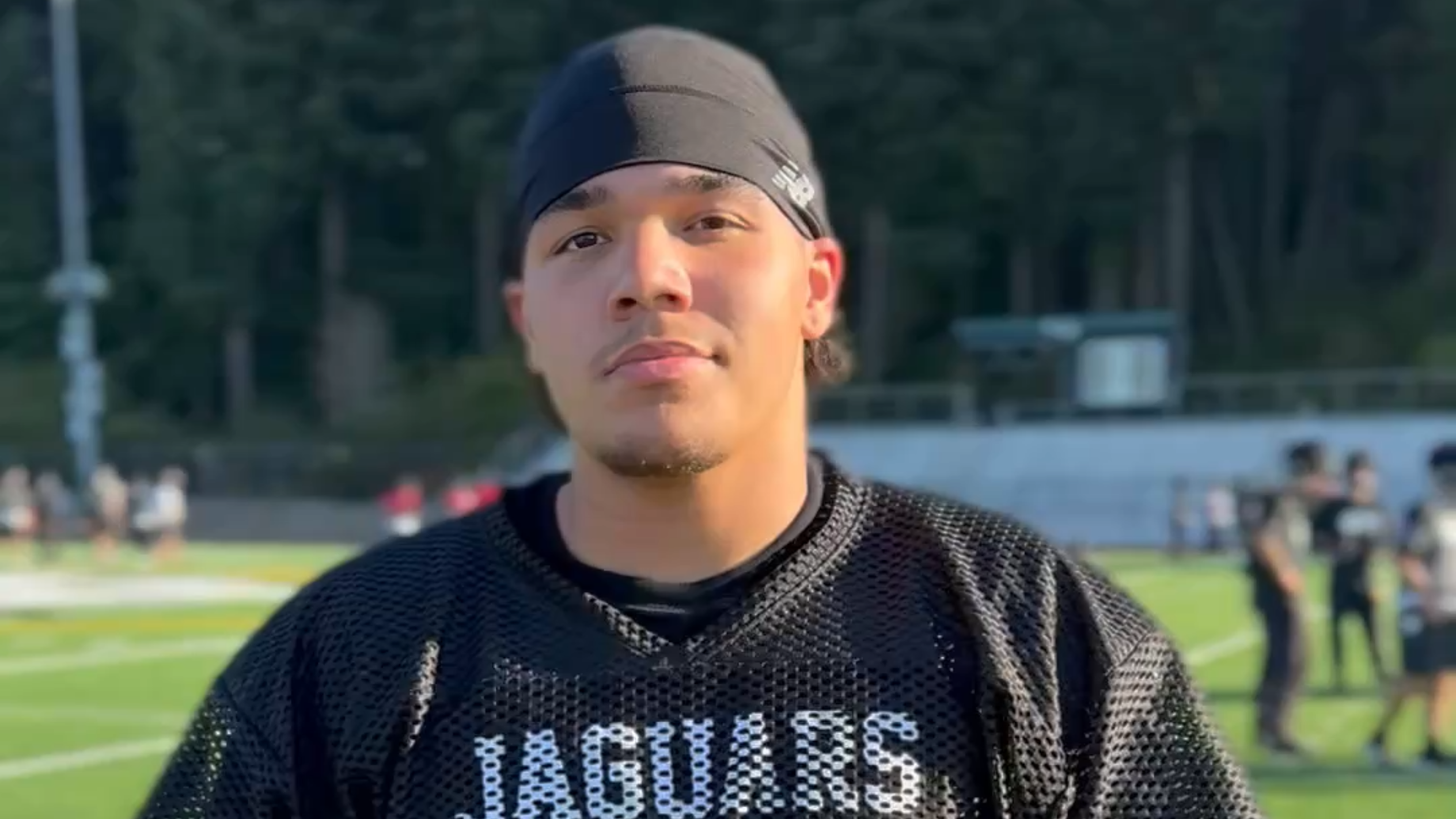 Emerald Ridge DL Elijah Wallace discusses expectations for 2025 season ...