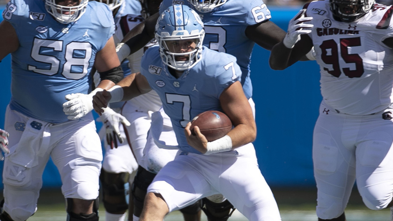 UNC coach Mack Brown praises play of quarterback Sam Howell | Myrtle ...