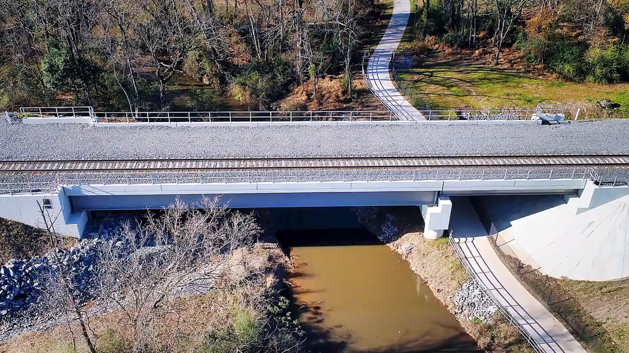 NC Railroad bridge over Crabtree Creek makes room for trail | Raleigh ...