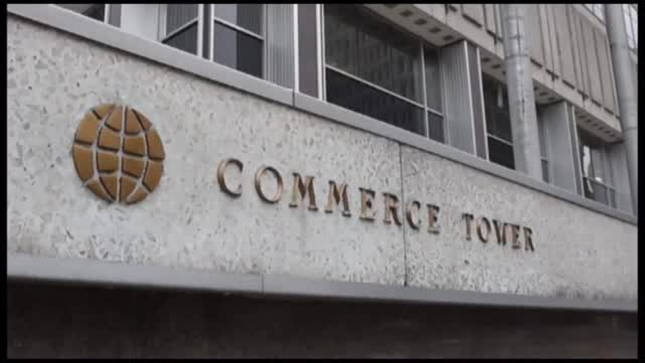 Commerce Tower undergoing renovation from office building to mixed ...