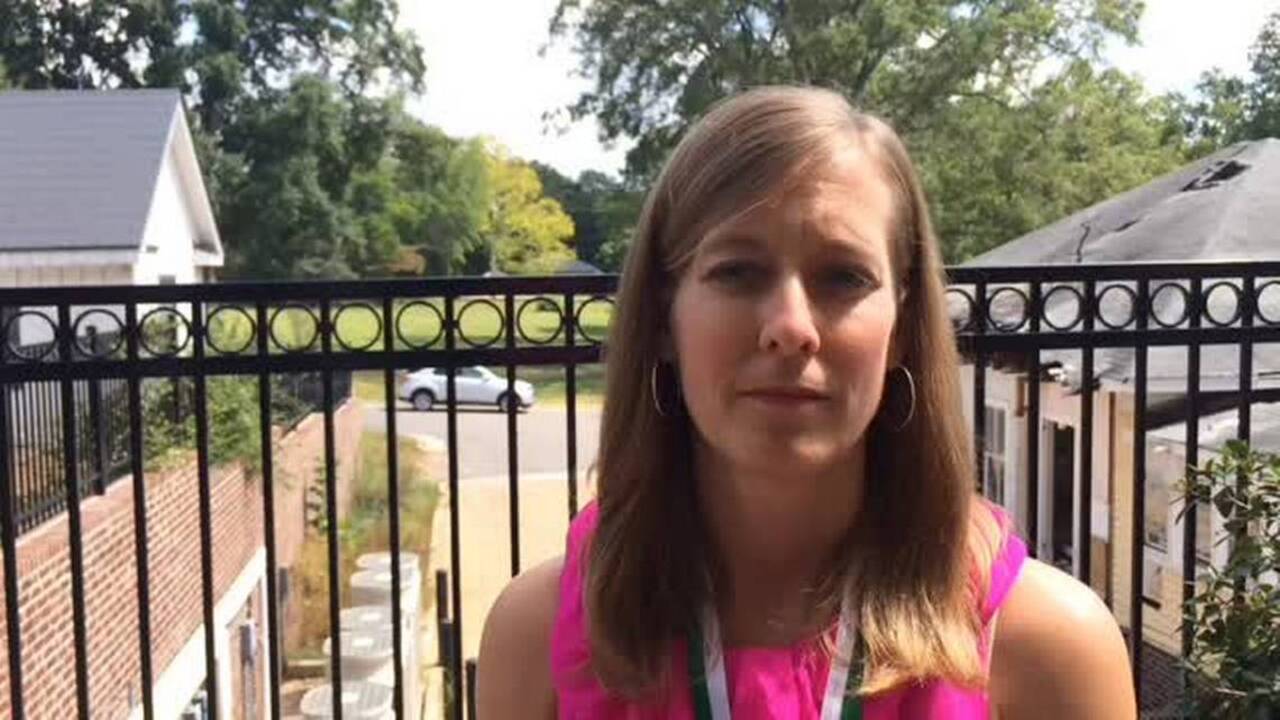 Jennifer Garrett Gilson Cary High Hall of Fame induction interview ...