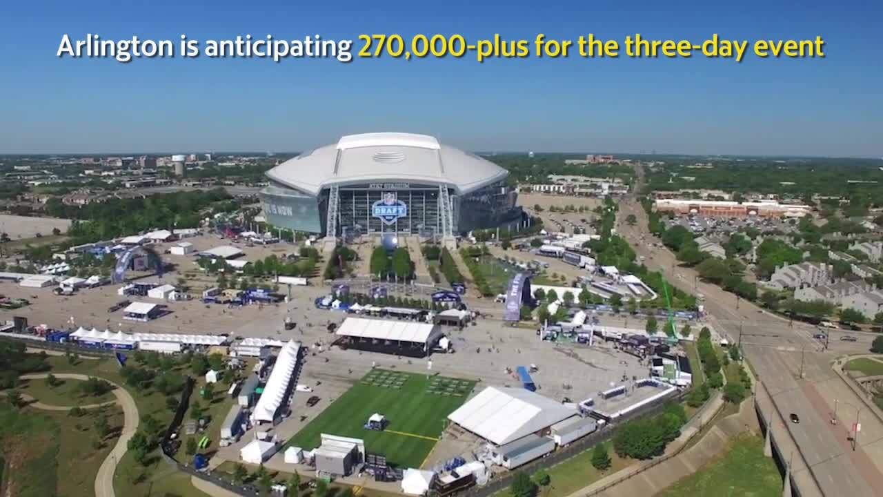 2018 NFL Draft: Fan experience draws more than 100,000 | Fort Worth ...