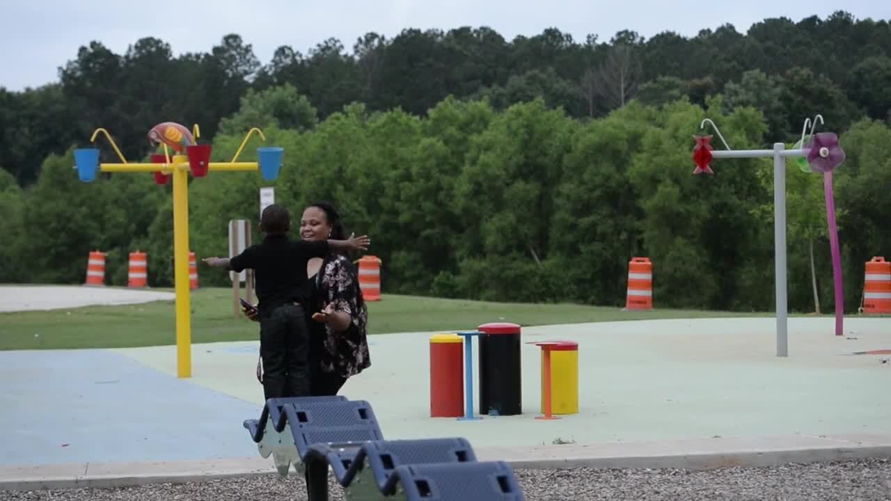 Filmore Thomas Park splash pad on mend after vandalism (Video) | Macon ...
