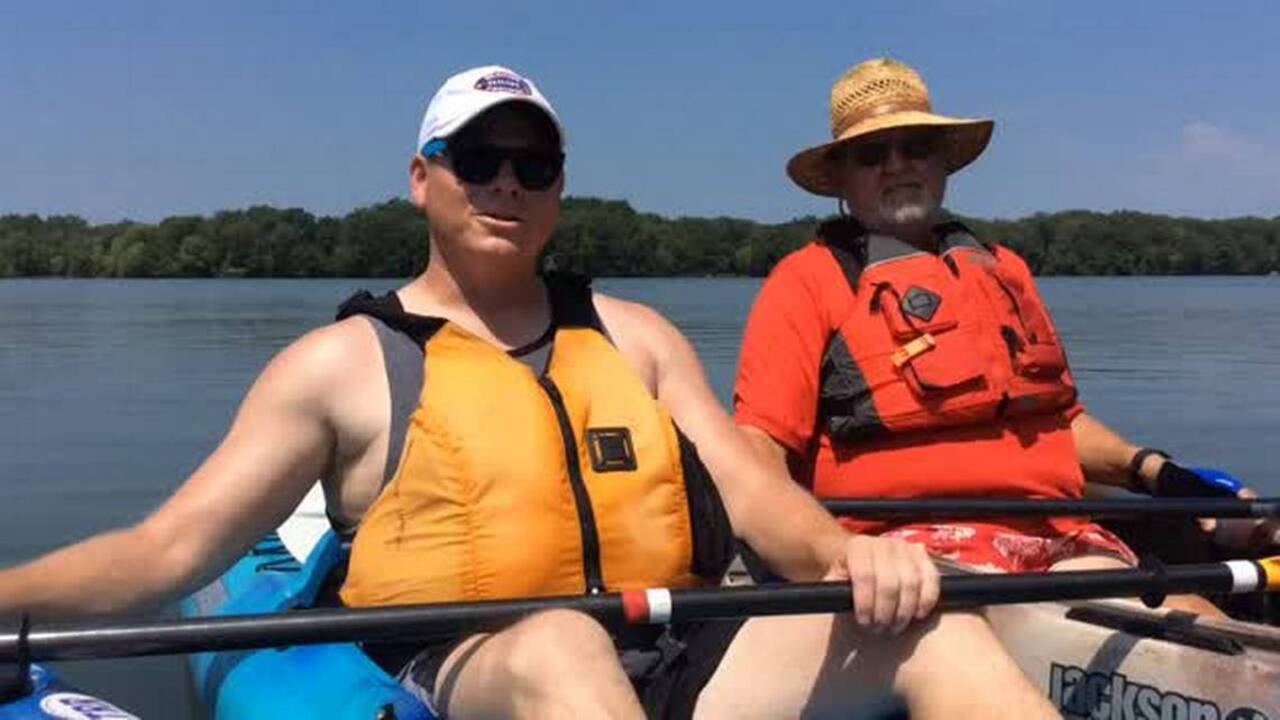 Team River Runner uses Highland IL Silver Lake for therapeutic kayaking ...