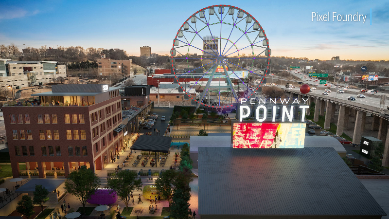 KC Wheel, a 150-foot tall fancy Ferris wheel, plans to open this fall ...