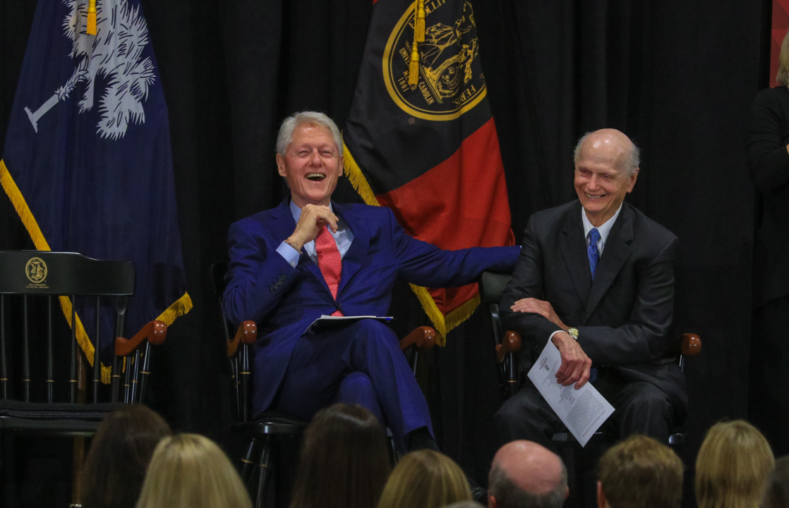 Former president Clinton says Dick Riley, 'got caught trying' | The State