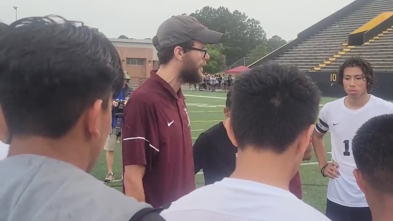 Brookland-Cayce's Matthew Drapeau's post-game speech in 2022 title game ...