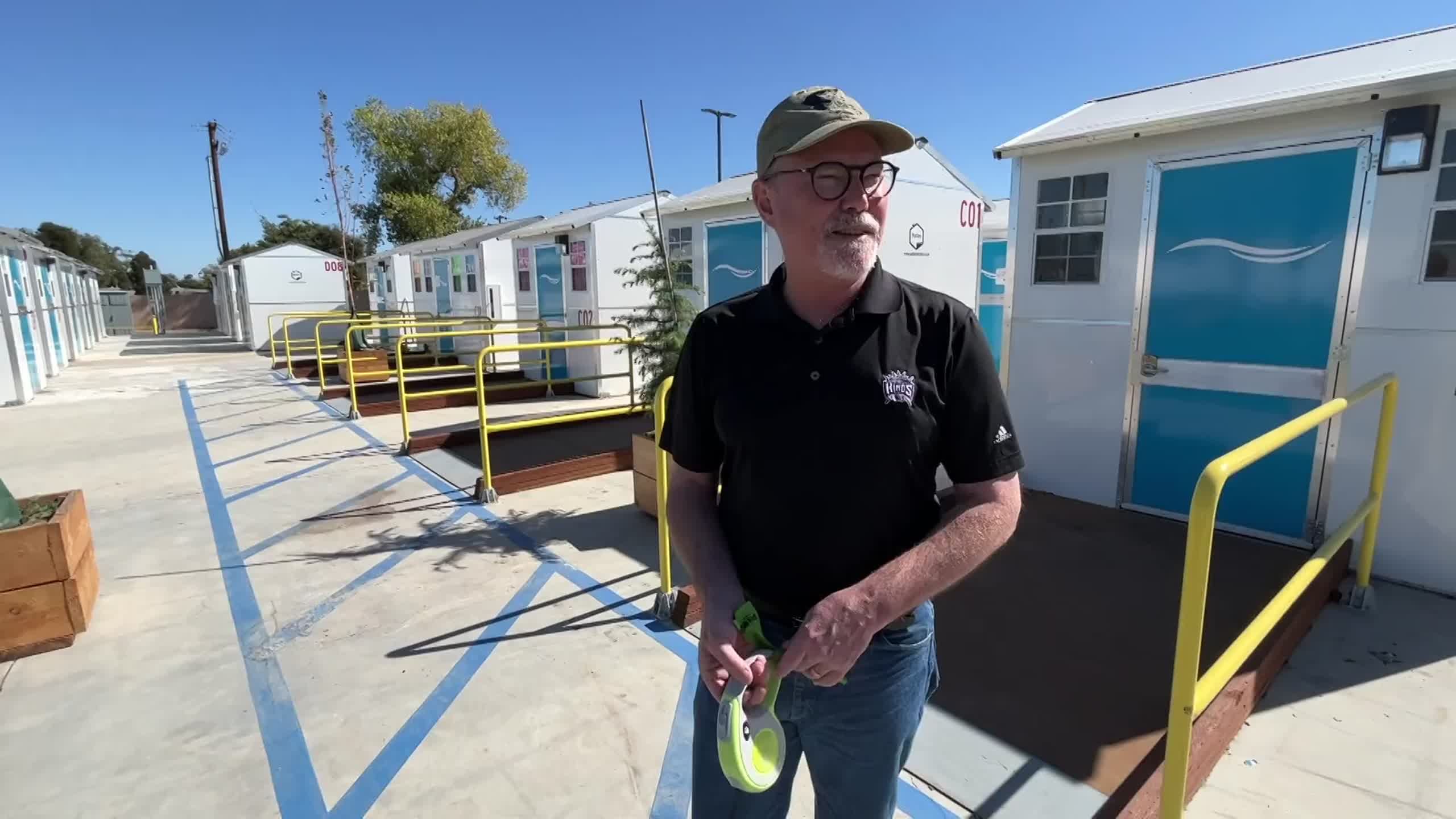 Local Supervisor stays in new Safe Stay shelter for homeless ...