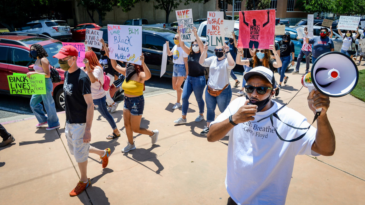 BLM and George Floyd protests for change in small CA towns | Fresno Bee