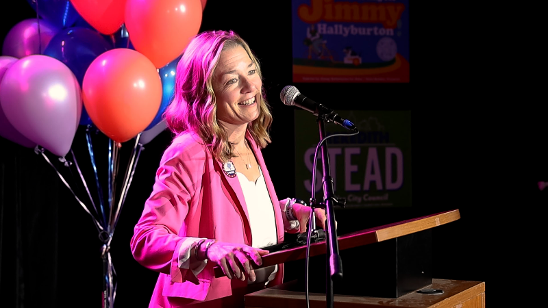 Boise Mayor Lauren McLean gives victory speech after winning second ...