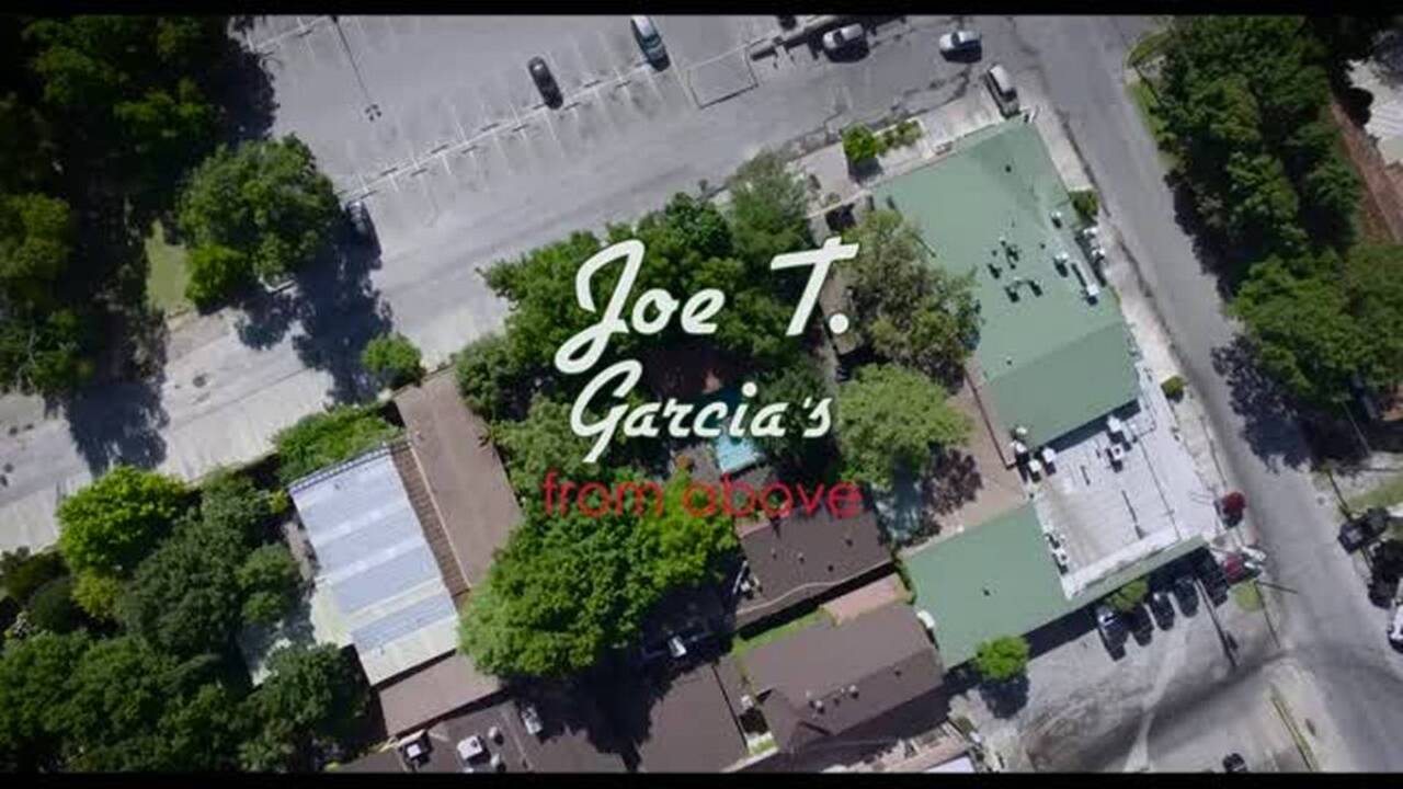 Joe T. Garcia's from above: drone footage of Fort Worth's famous patio ...