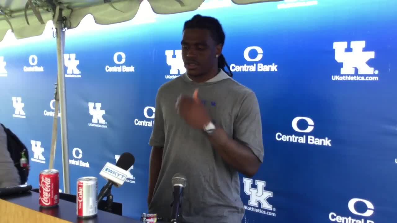 Terry Wilson ready for start of Kentucky football season (Video ...