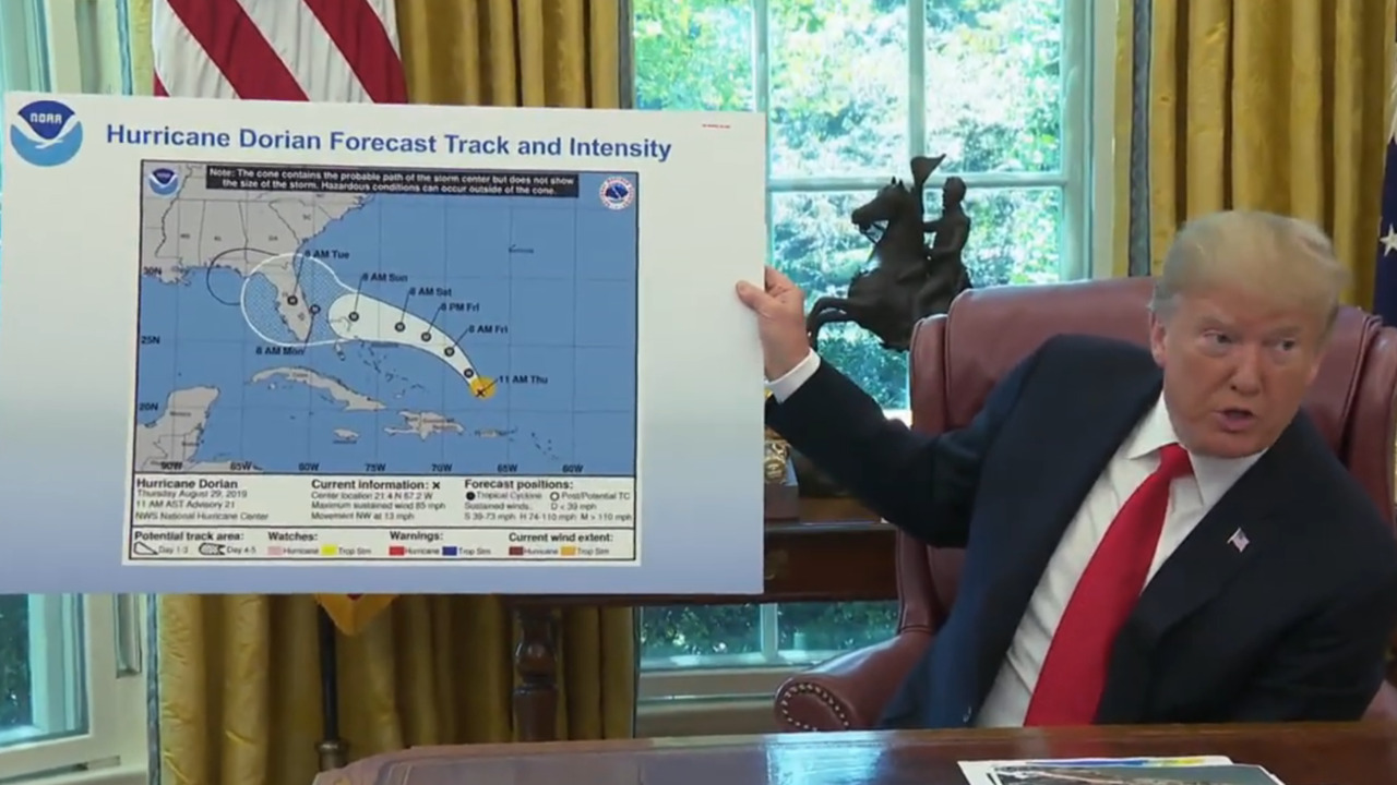 Hurricane Dorian: What does Trump say about the weather map? | Miami Herald