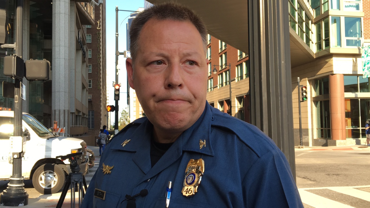 KCPD chief talks about two officer-involved shootings Thursday that ...