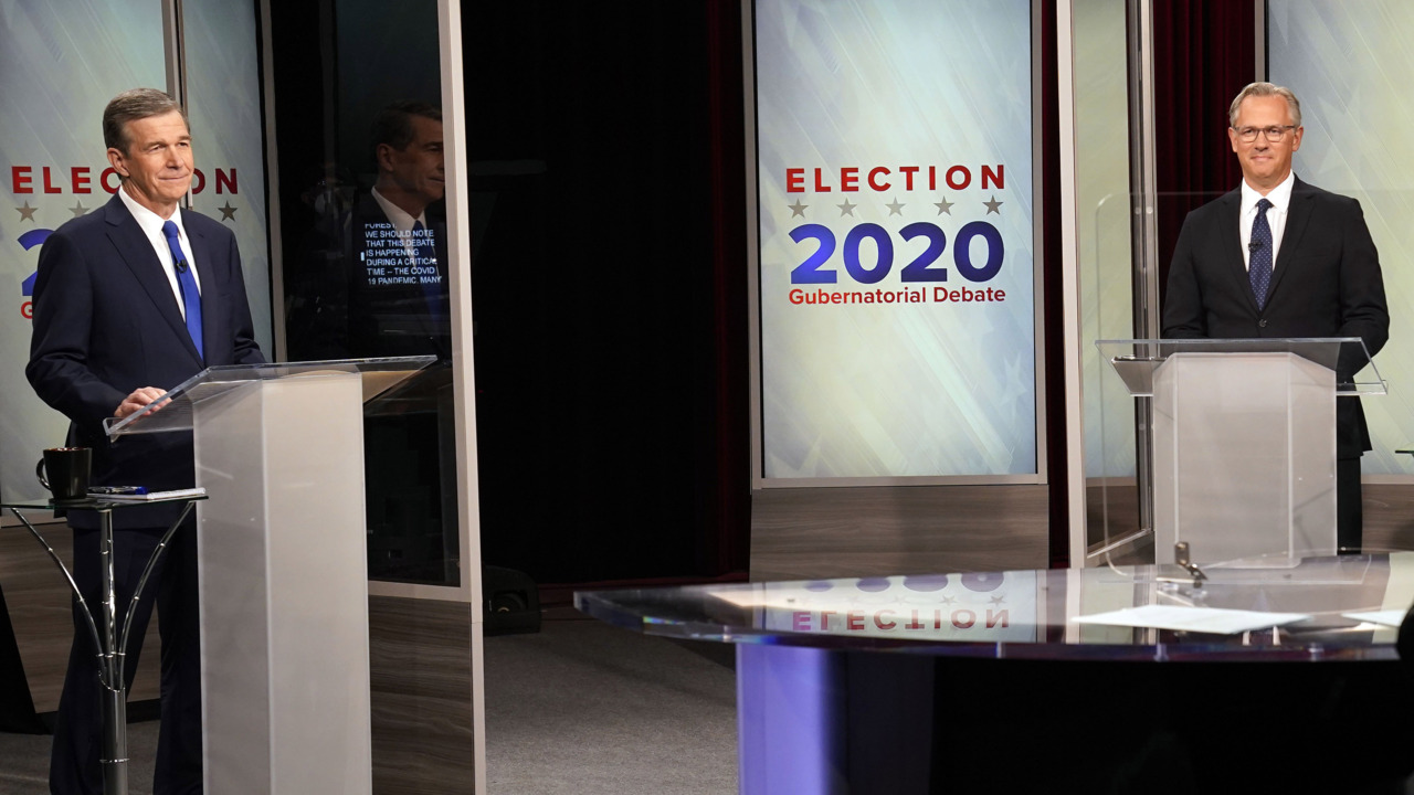 Cooper, Forest spar in only NC governor’s race debate (Video) | Raleigh ...