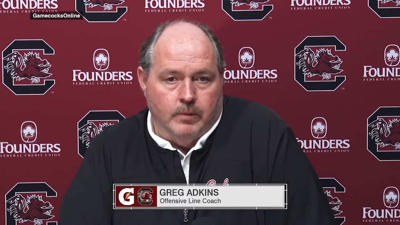 The concepts USC's Greg Adkins preaches to offensive linemen | The State