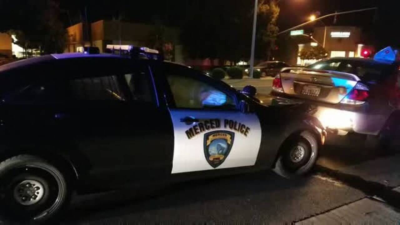 Merced police vehicle involved in 3-car crash | Belleville News-Democrat