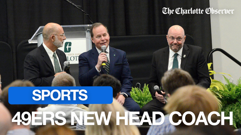 Tim Albin Speaks After Being Introduced As Charlotte 49ers Football ...