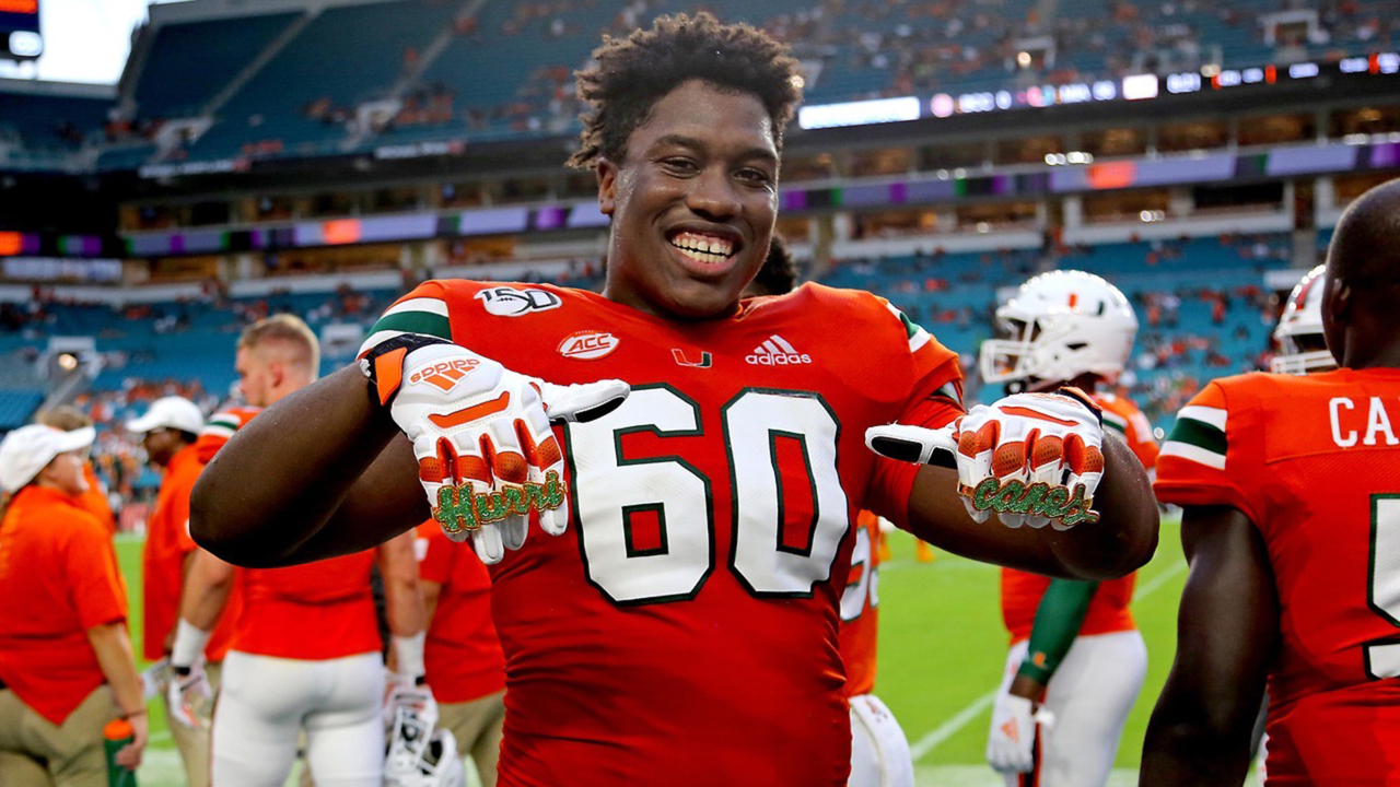 Miami first-round LT prospect Zion Nelson has knee surgery | Miami Herald