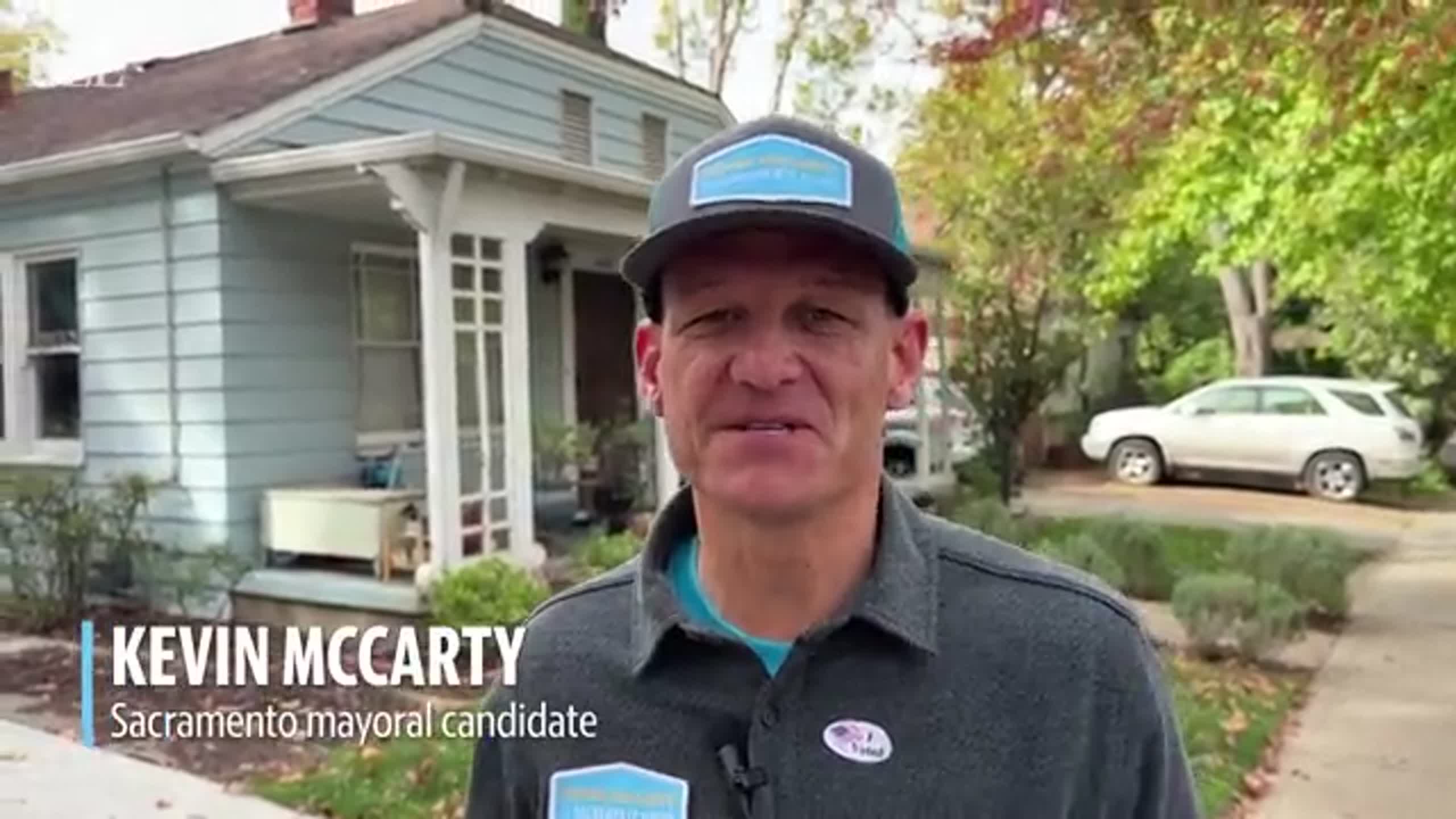 Video: Sacramento mayor candidate Kevin McCarty on Election Day ...