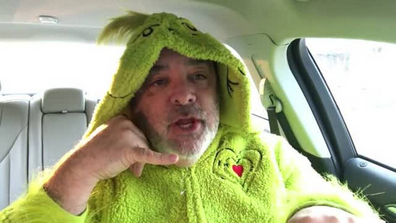 Lexington principal, a YouTube star, as 'The School Secretary Grinch ...