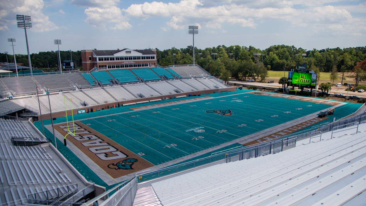 Coastal carolina football field store